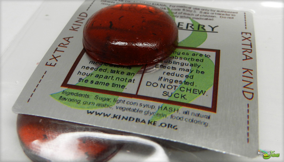 Strawberry Extra Kind 4-Pack of Lozenges from Kind Bake (Review)